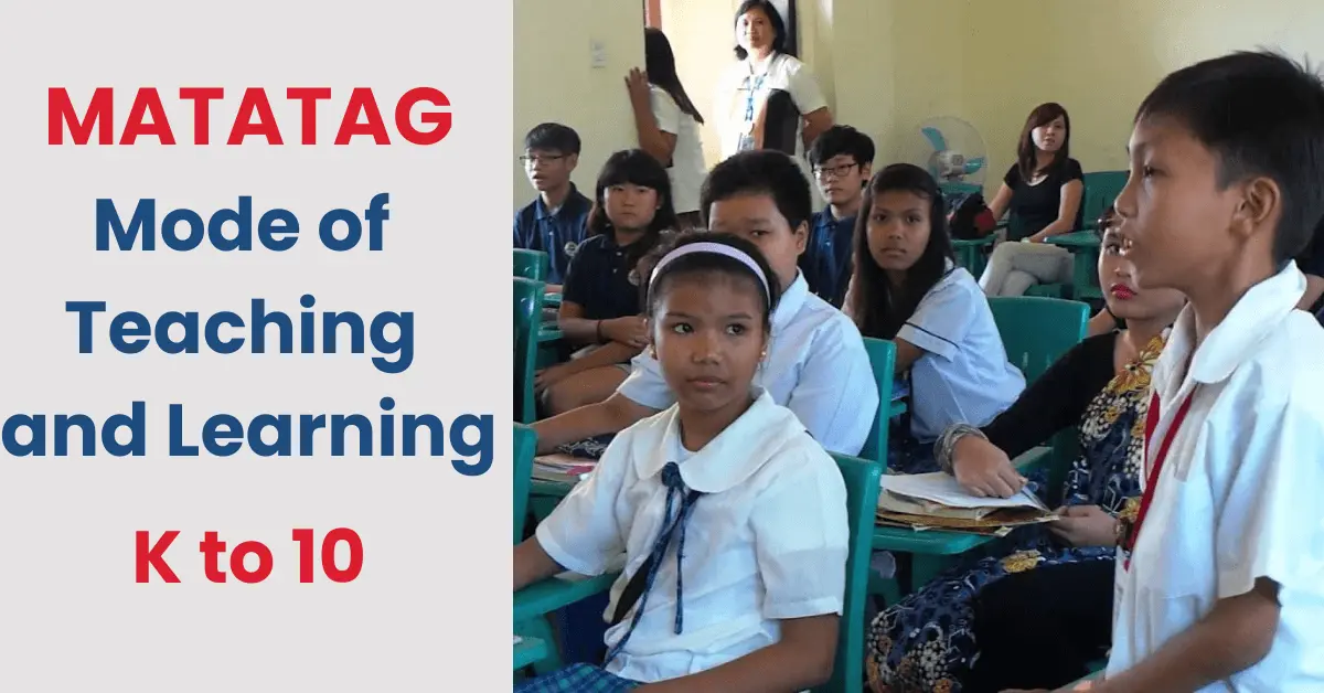 MATATAG Curriculum Medium of Teaching and Learning (MOTL)